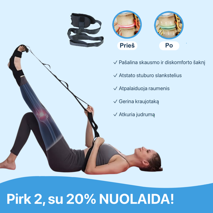 Ortopedinis Tempimo Diržas Nugaros, Sėdmenų ir Kojų Skausmo Malšinimui ...